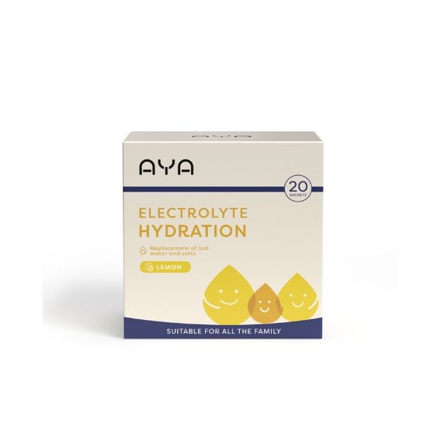 Buy AYA Electrolyte Hydration Lemon Online - 20 Sachets
