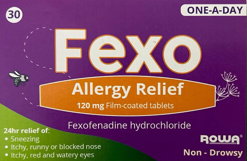 Buy Fexo 120mg Film Coated Tablets Online - 30 Pack