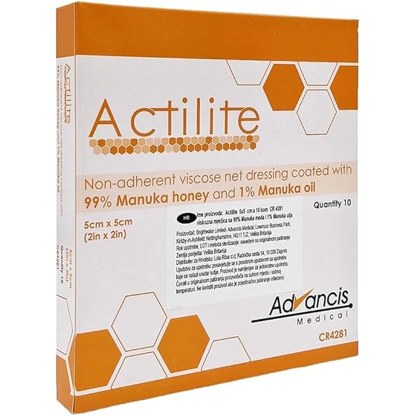 Buy Actilite Dressing 5cm x 5cm Online - 10 Pack