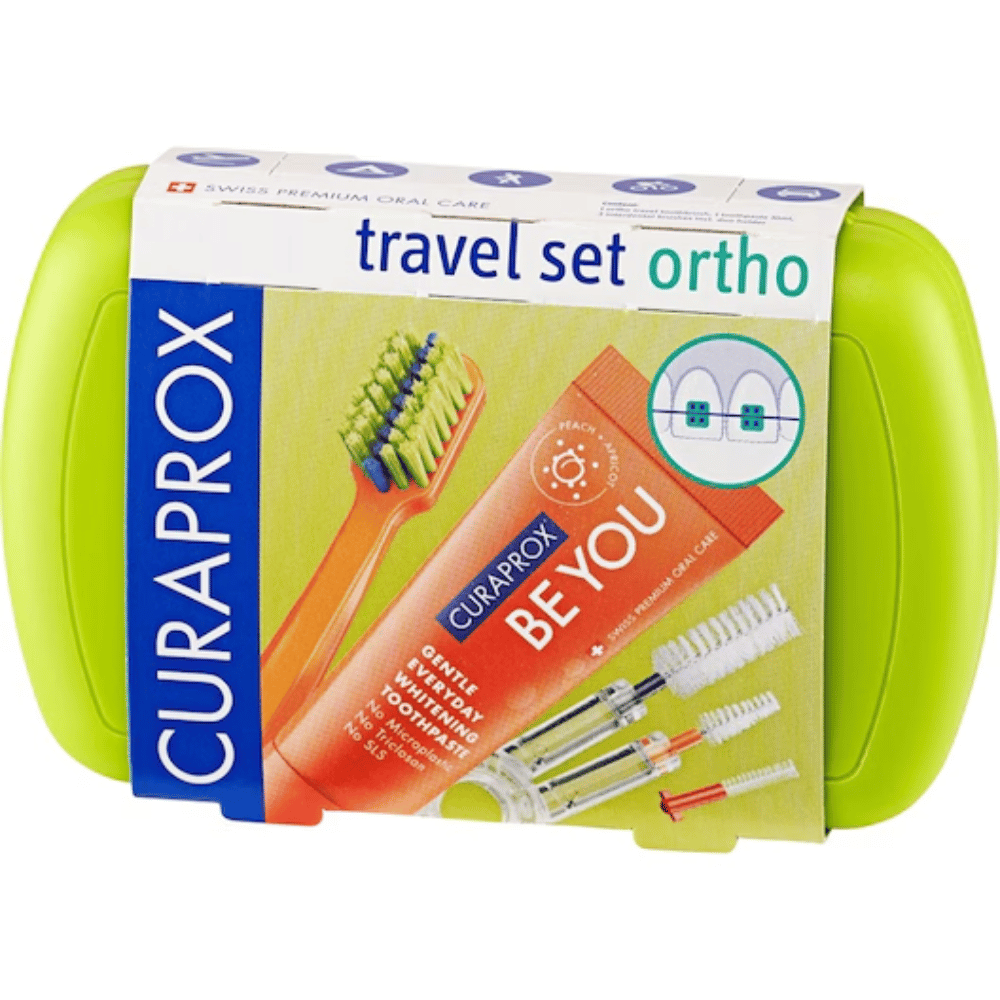 Curaprox Be You Green Ortho Travel Kit