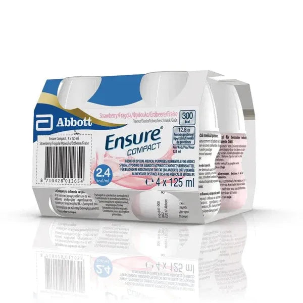 Buy Ensure Compact Strawberry Nutritional Drinks Online - 125ml