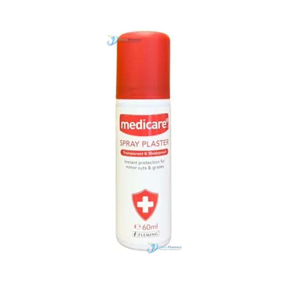 Buy Medicare Spray Plaster Online- Antiseptic To Treat Grazes & Wound