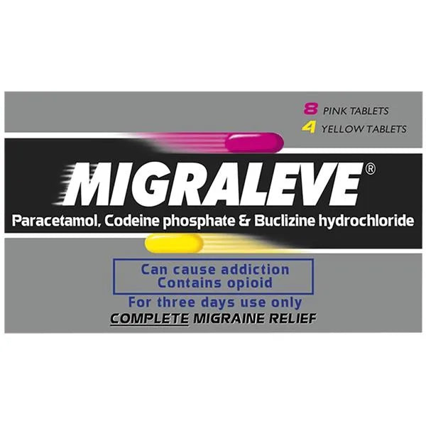 Buy Migraleve Migraine Tabs Online - Treat Nausea, Vomiting & Migraine