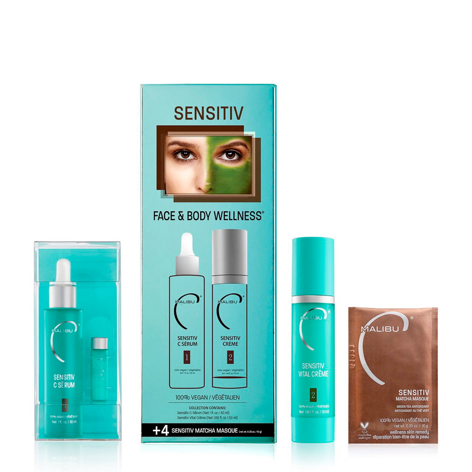 Malibu C Sensitive Face & Body Collection