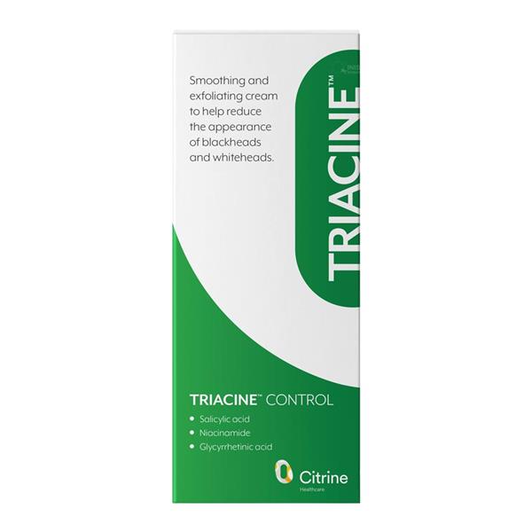 Buy Triacine Control Cream For Blackheads and Whiteheads Online - 30ml