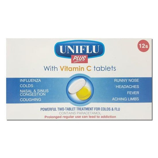 Buy Uniflu Plus Tablets with Vitamin C Online
