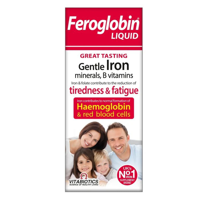 Buy Vitabiotics Feroglobin Liquid Online - 500ml
