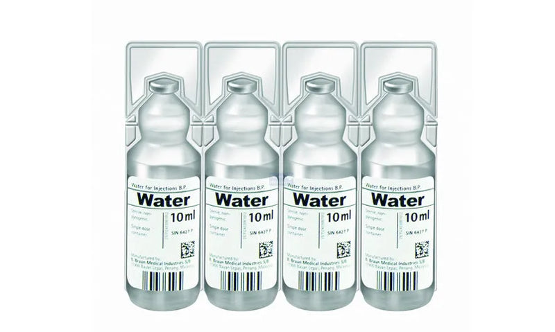 Buy Water For Injections Online Ph.Eur 50 x 10ml Ampoules