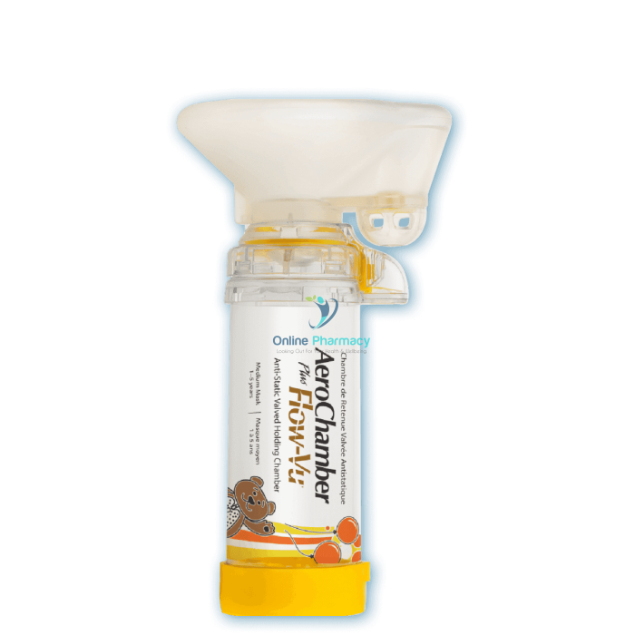 Buy Aerochamber Spacer Device for Children 1-5 years (Yellow) Online