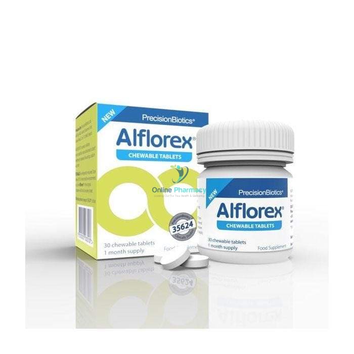 Buy Alflorex Probiotic Chewable Tablets Online - 30 Pack