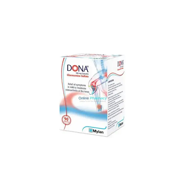 Buy DONA Glucosamine Sulfate 500mg Capsules Online