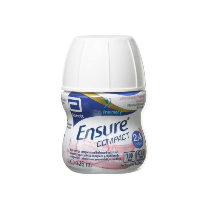 Buy Ensure Compact Strawberry Nutritional Drinks Online - 125ml