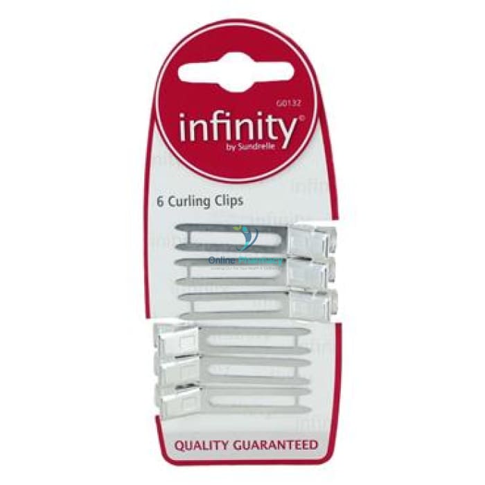 Buy Infinity by Sudrelle Curling Clips Online - 6 Pack