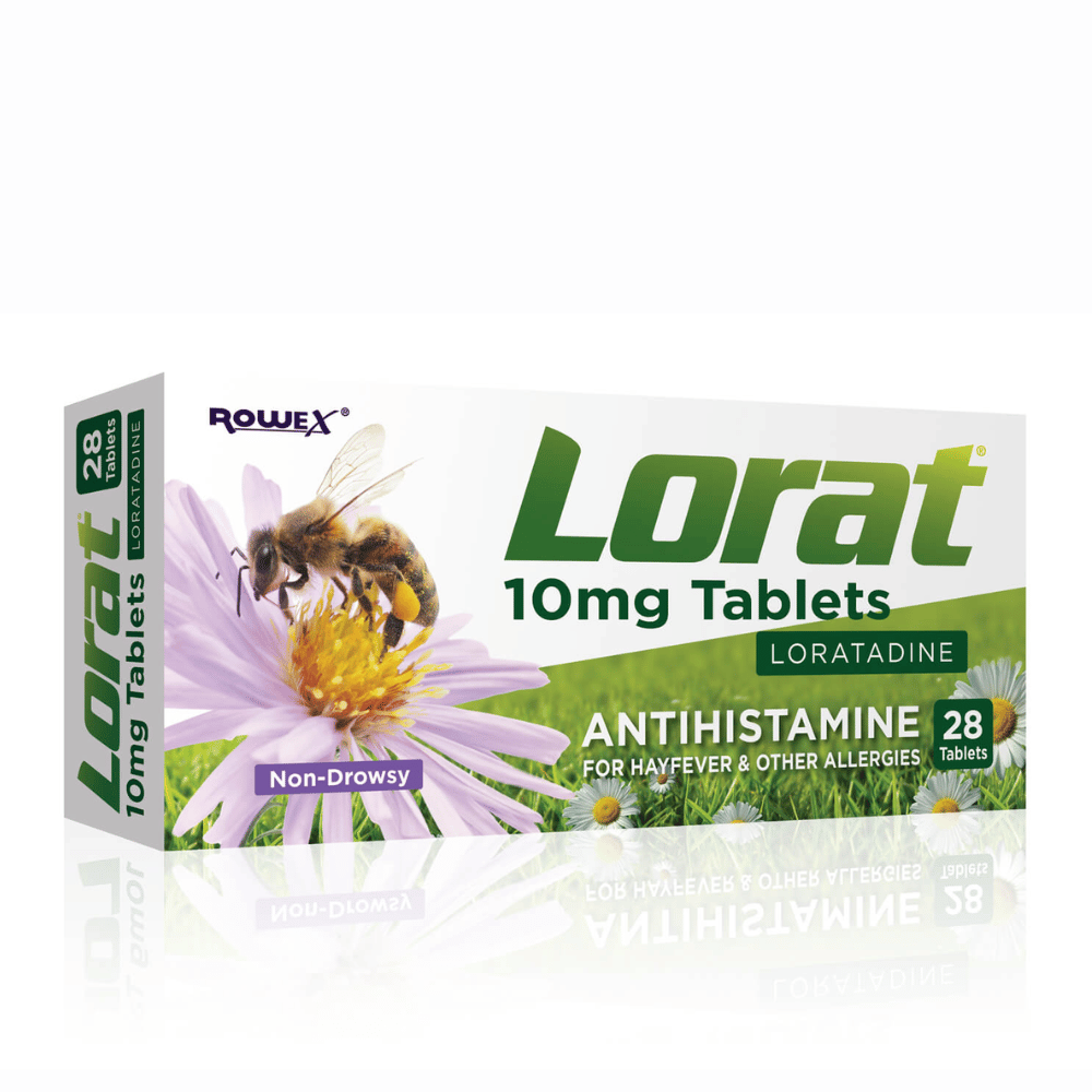 Buy Lorat Tabs Online- Antihistamine To Treat Hay Fever & Skin Rash
