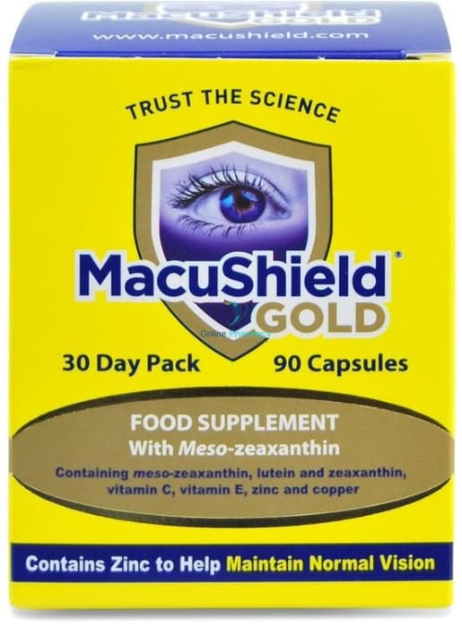 Buy MacuShield Gold Eye Supplement Capsules Online