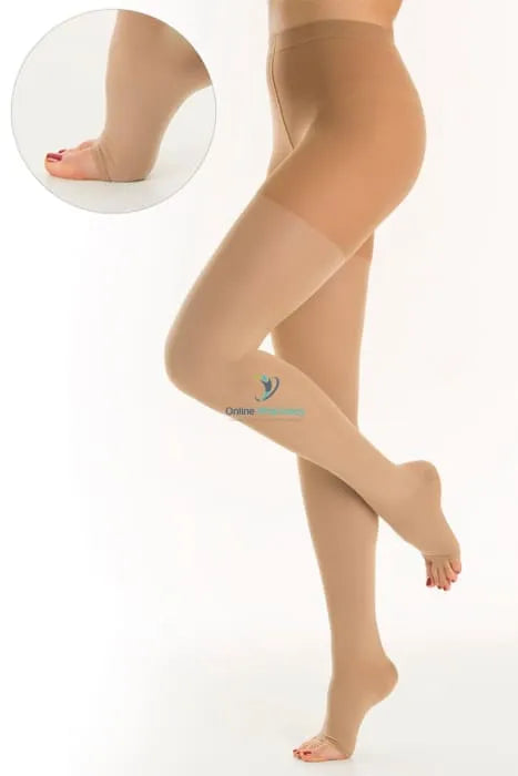 Buy Medi Duomed Regular Class 2 Open Toe Compression Tights Online