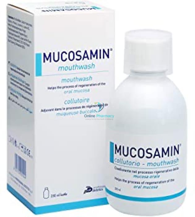 Buy Mucosamin Mouthwash Online - 250ml