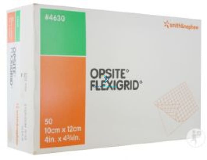 Buy Opsite Flexigrid Dressing - 10cm x 12cm (50 Pack) Online