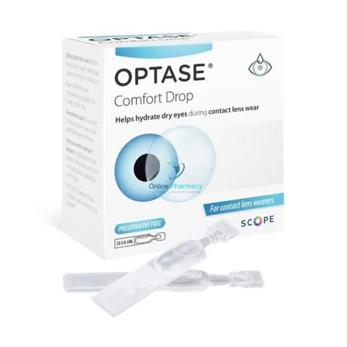 Buy Optase Comfort Eye Drops For Contact Lens SDU Online