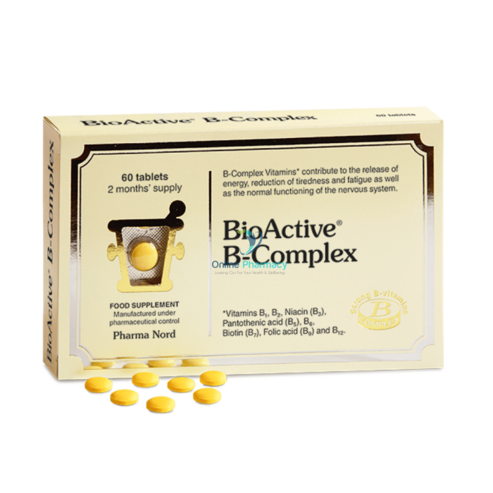 Buy Pharma Nord BioActive B-Complex Online - 60 Pack