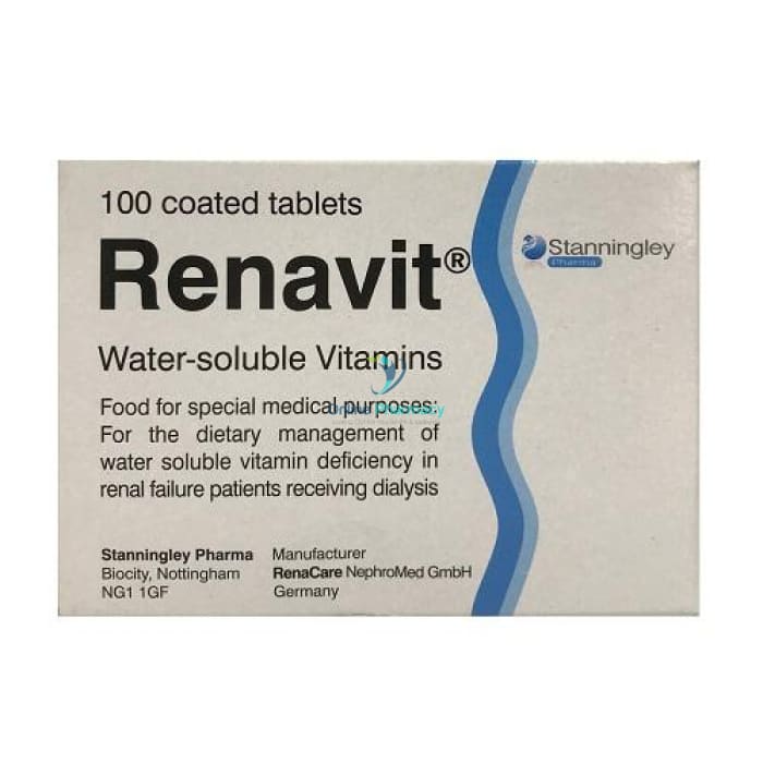 Buy Renavit Water Soluble Vitamin Tablets for Dialysis Online