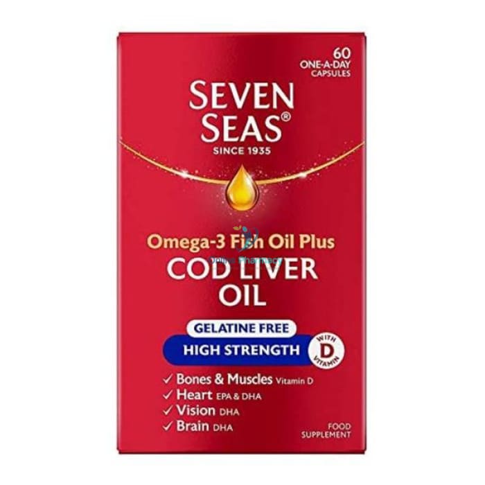 Buy Seven Seas Omega-3 Cod Liver Oil High Strength Online