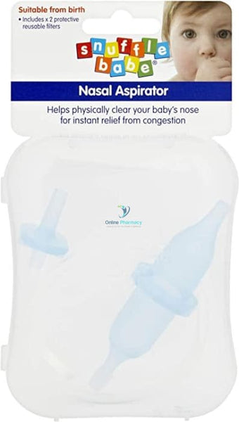 Clear nasal aspirator store