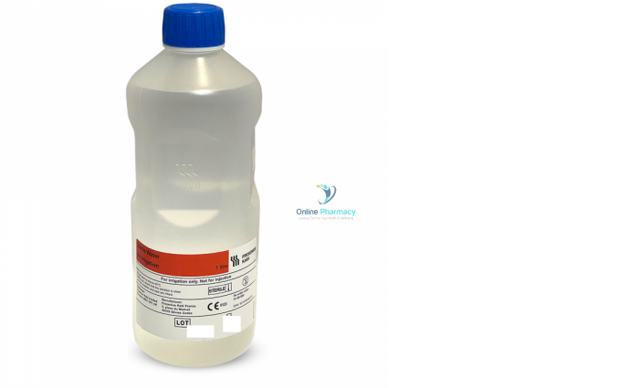 Buy Sterile Water for Irrigation Pour Bottle Online