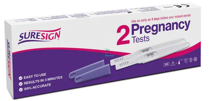 Buy Suresign Pregnancy Test - Double Pack Online