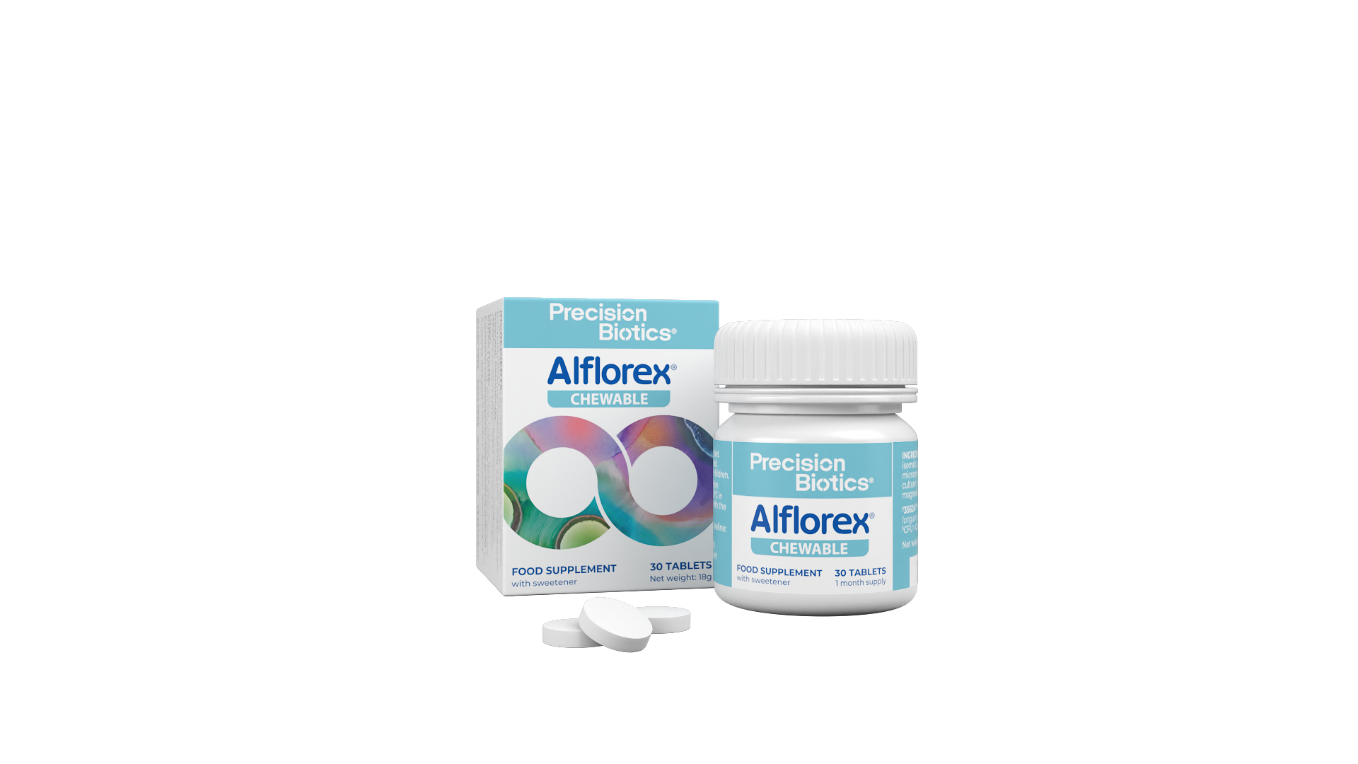 Buy Alflorex Probiotic Chewable Tablets Online - 30 Pack