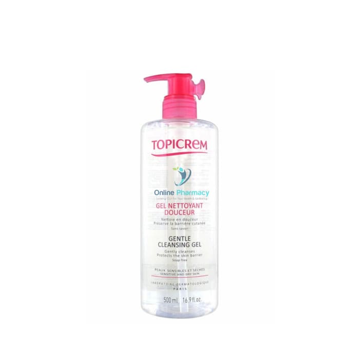 Buy Topicrem Gentle Cleansing Gel Body & Hair 500ml Online