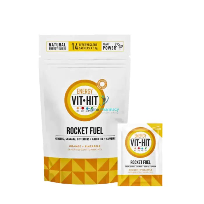 Buy VIT-HIT Rocket Fuel Energy Supplement Effervescent Online